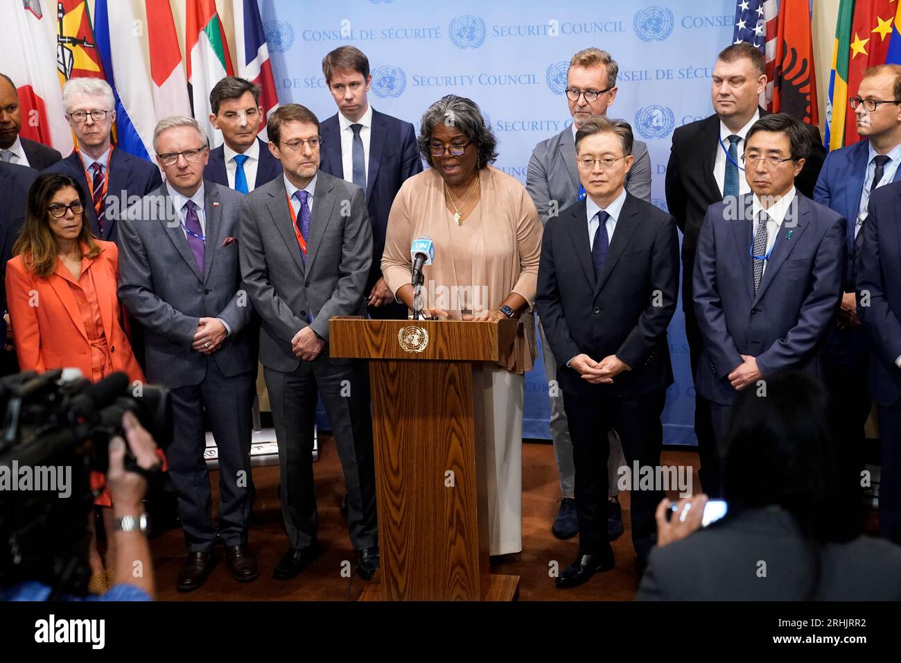 Linda Thomas-Greenfield, United States Ambassador to the United Nations ...