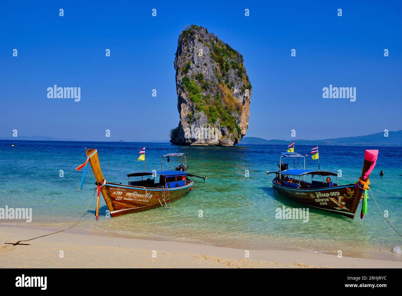 Thailand, Krabi province, Ko Poda island Stock Photo - Alamy