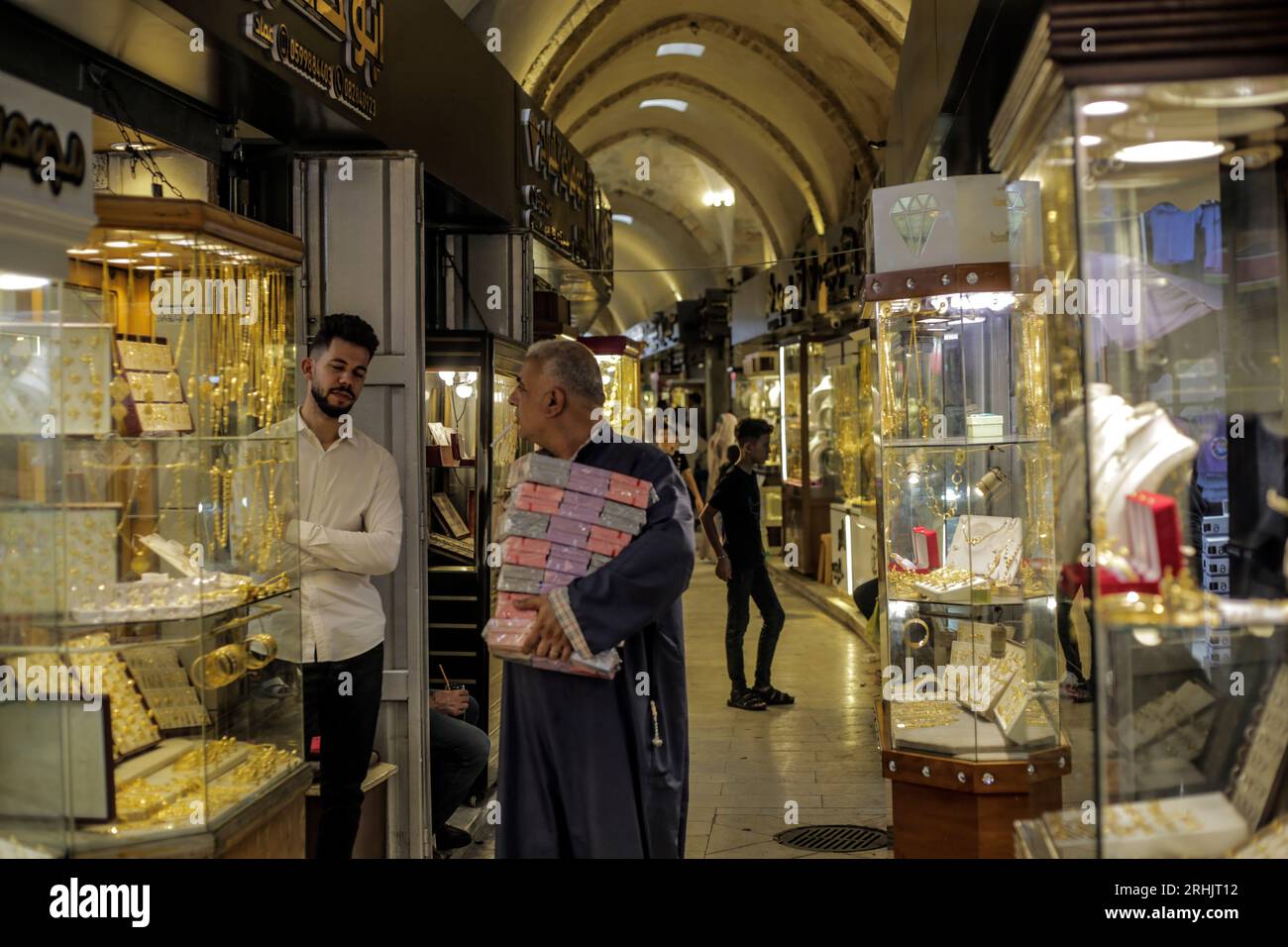 August 17, 2023, Gaza City, The Gaza Strip, Palestine: Palestinians ...