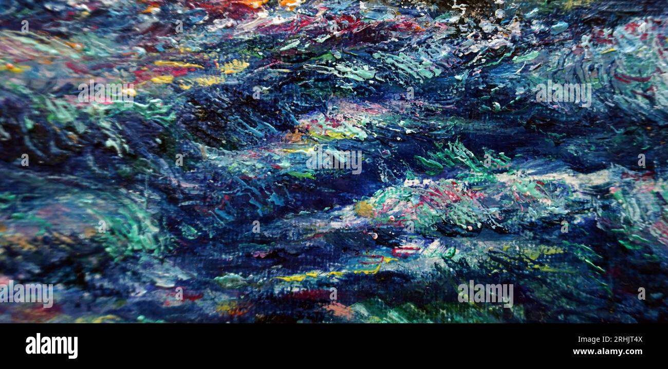 art colorful abstract oil painting background Stock Photo - Alamy
