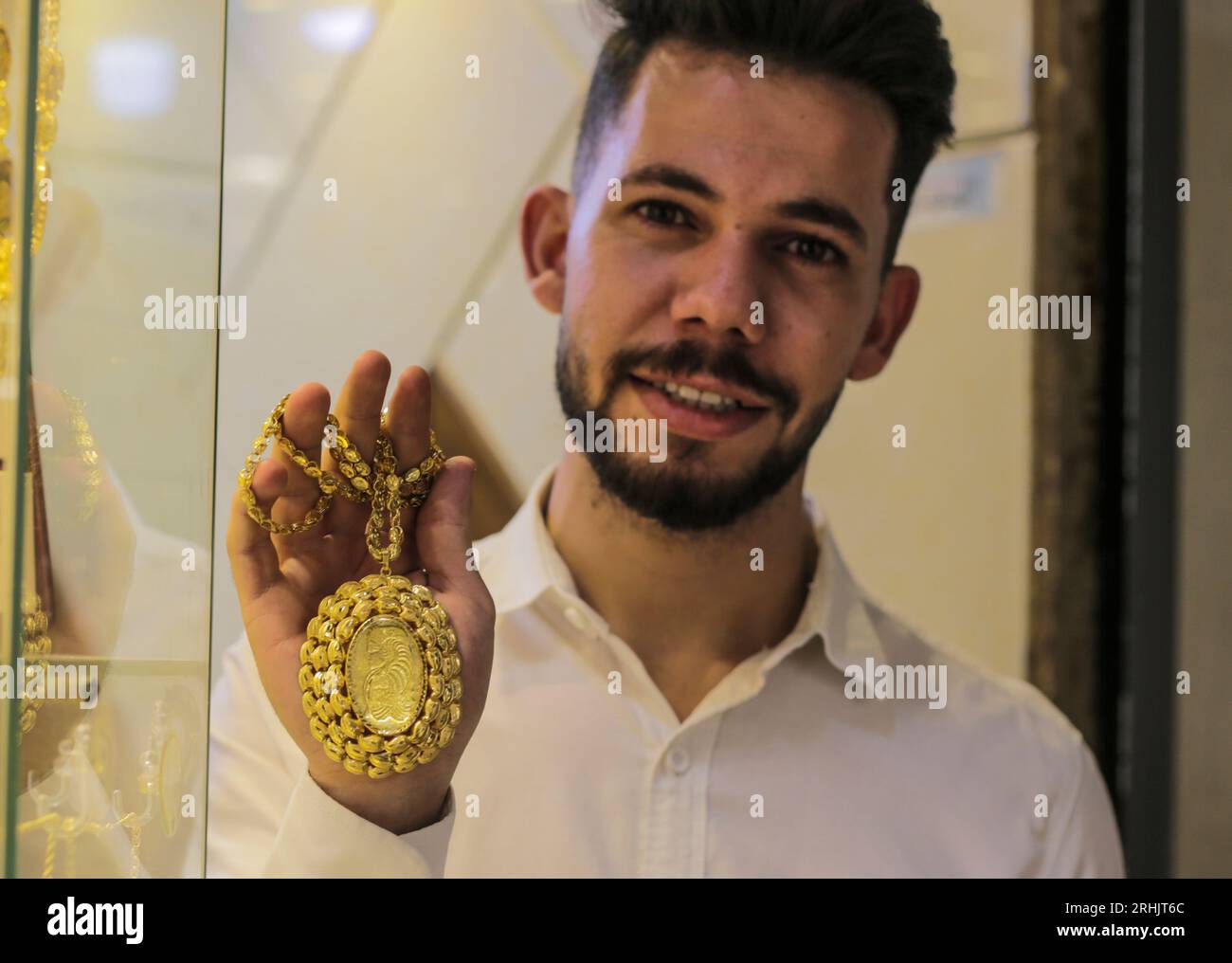 August 17, 2023, Gaza City, The Gaza Strip, Palestine: A Palestinian ...