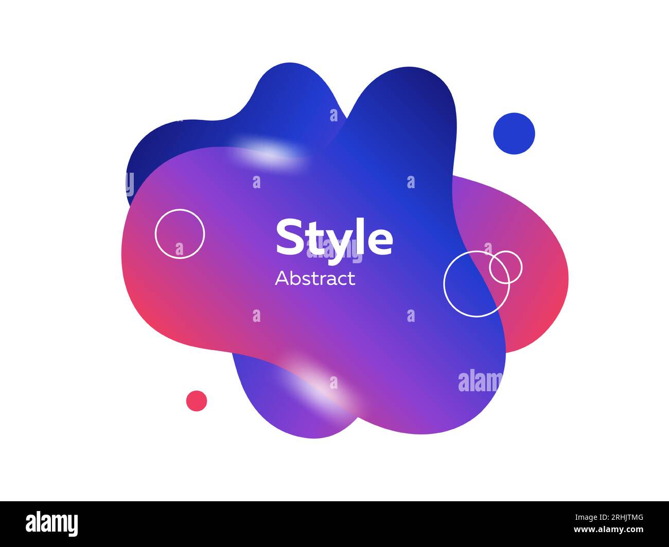 Dynamic splashes of color Stock Vector Images - Alamy