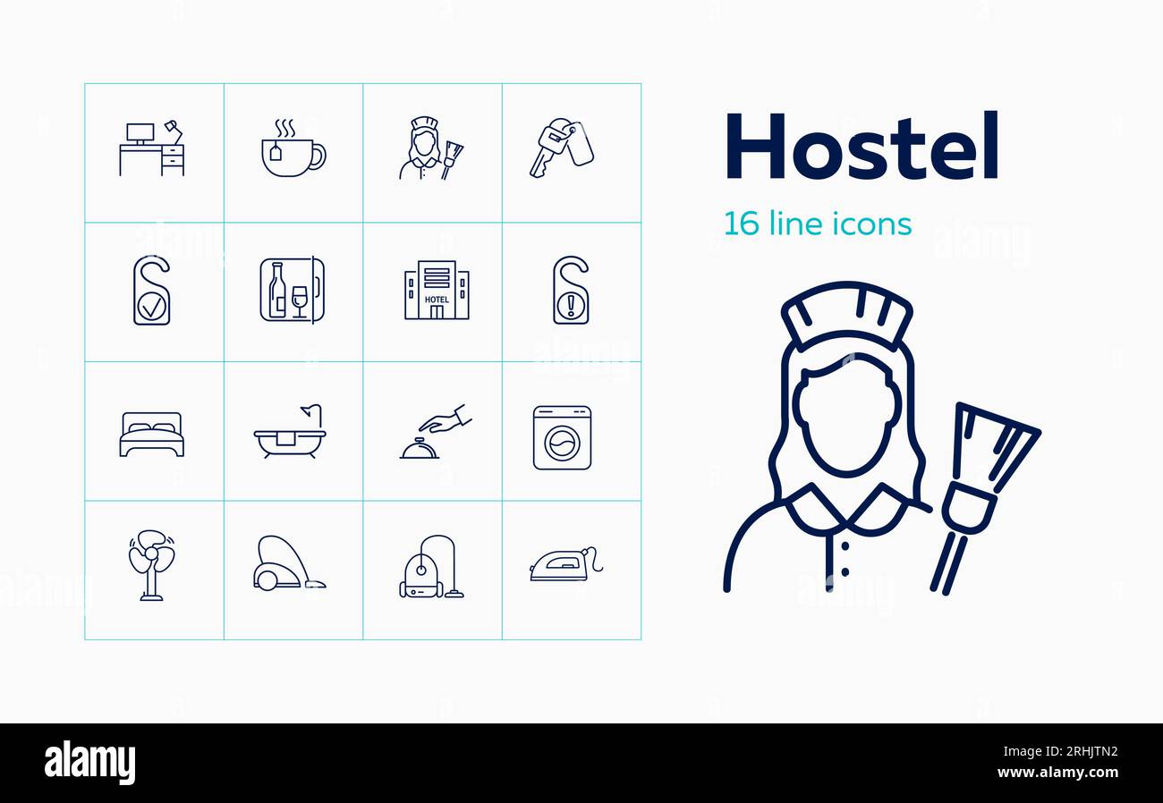 Hostel set hi-res stock photography and images - Alamy