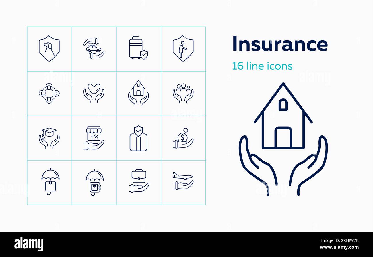 Portfolio insurance Stock Vector Images - Alamy