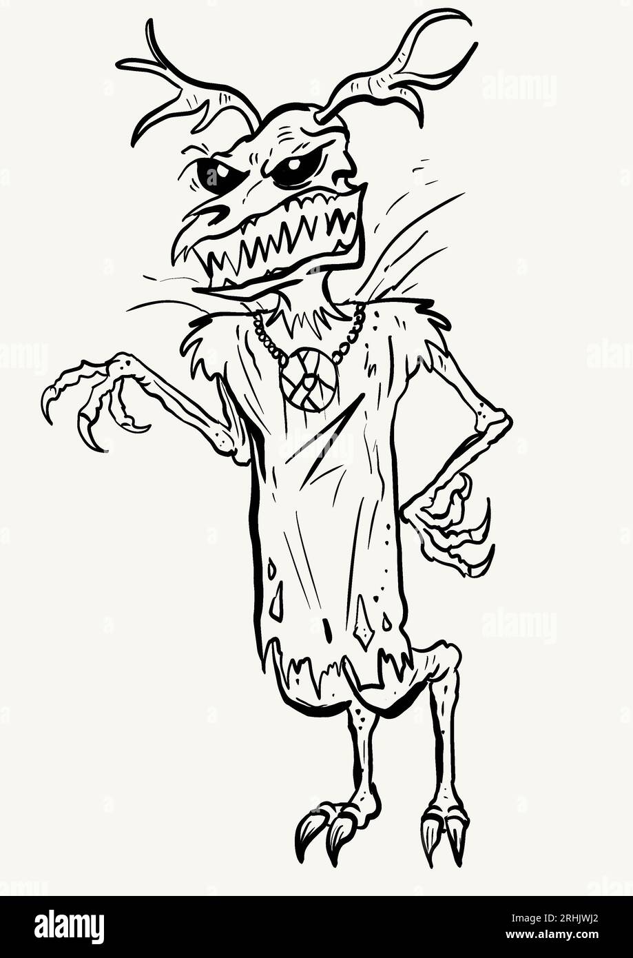 Wendigo hi-res stock photography and images - Alamy