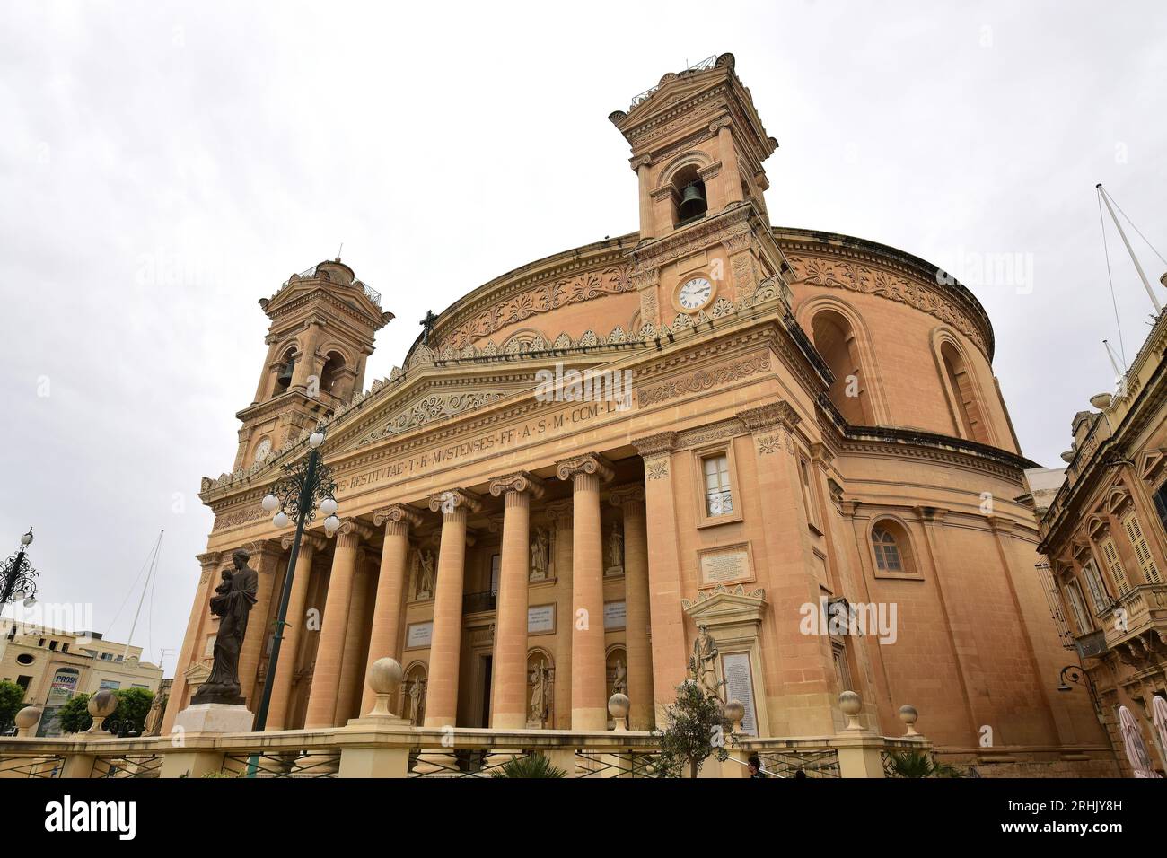 Basilica of the Assumption of Our Lady, Rotunda of Mosta, Mosta Dome, Mosta, Malta, Europe Stock ...