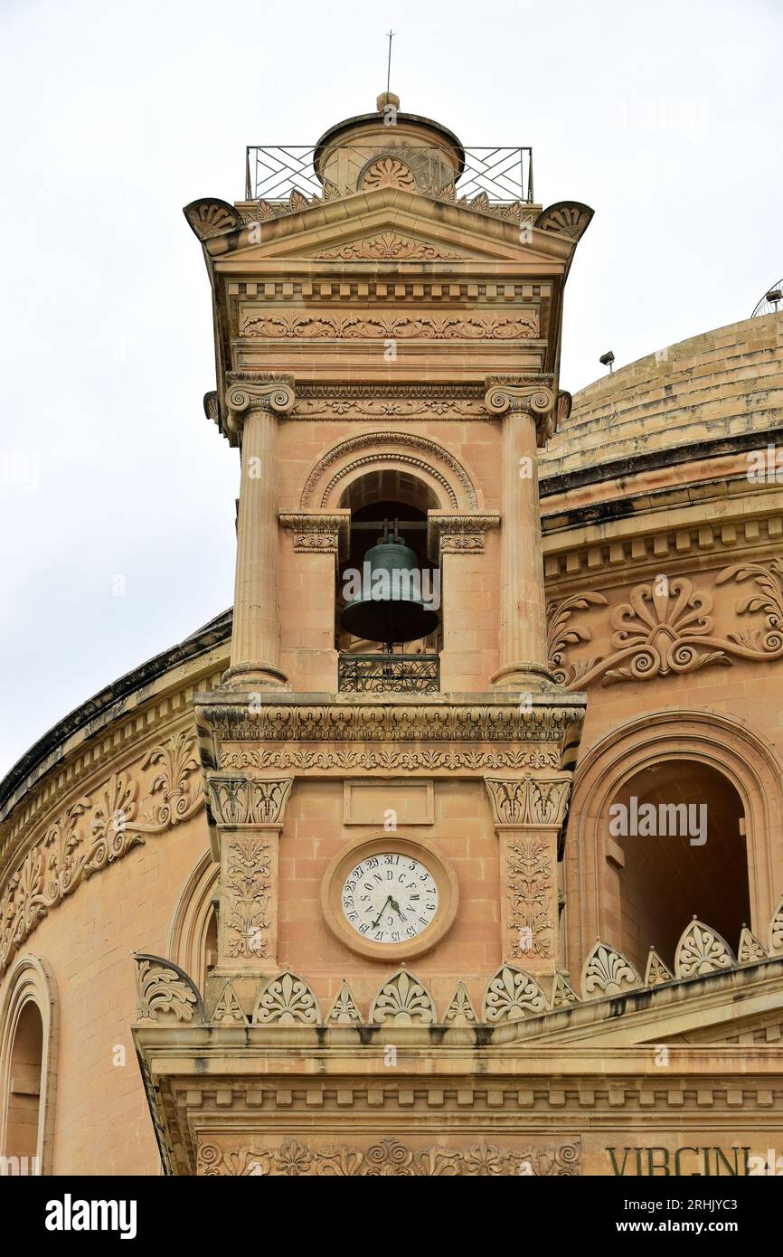 Basilica of the Assumption of Our Lady, Rotunda of Mosta, Mosta Dome, Mosta, Malta, Europe Stock ...