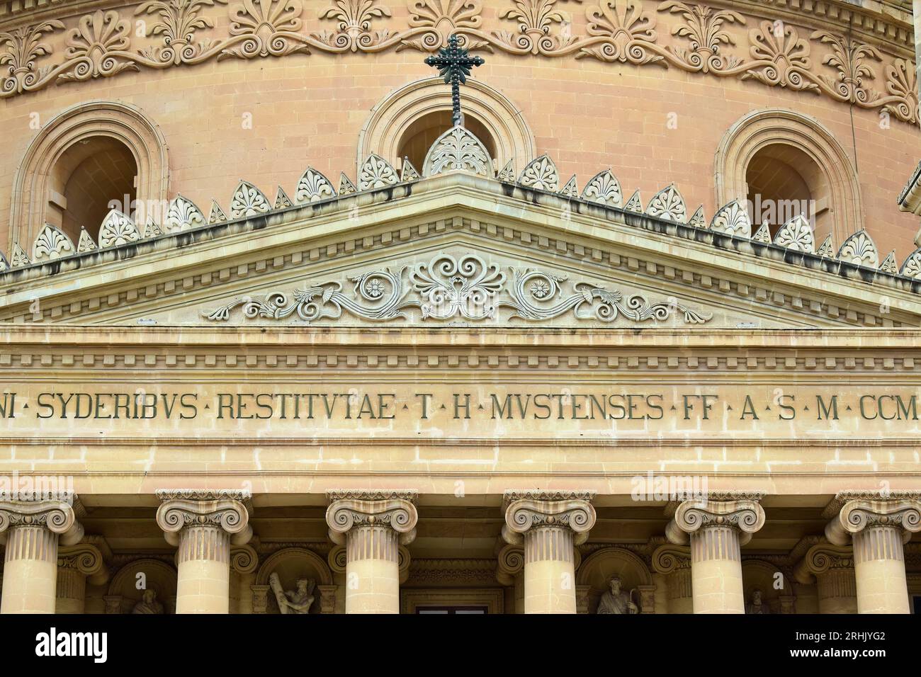 Basilica of the Assumption of Our Lady, Rotunda of Mosta, Mosta Dome, Mosta, Malta, Europe Stock ...