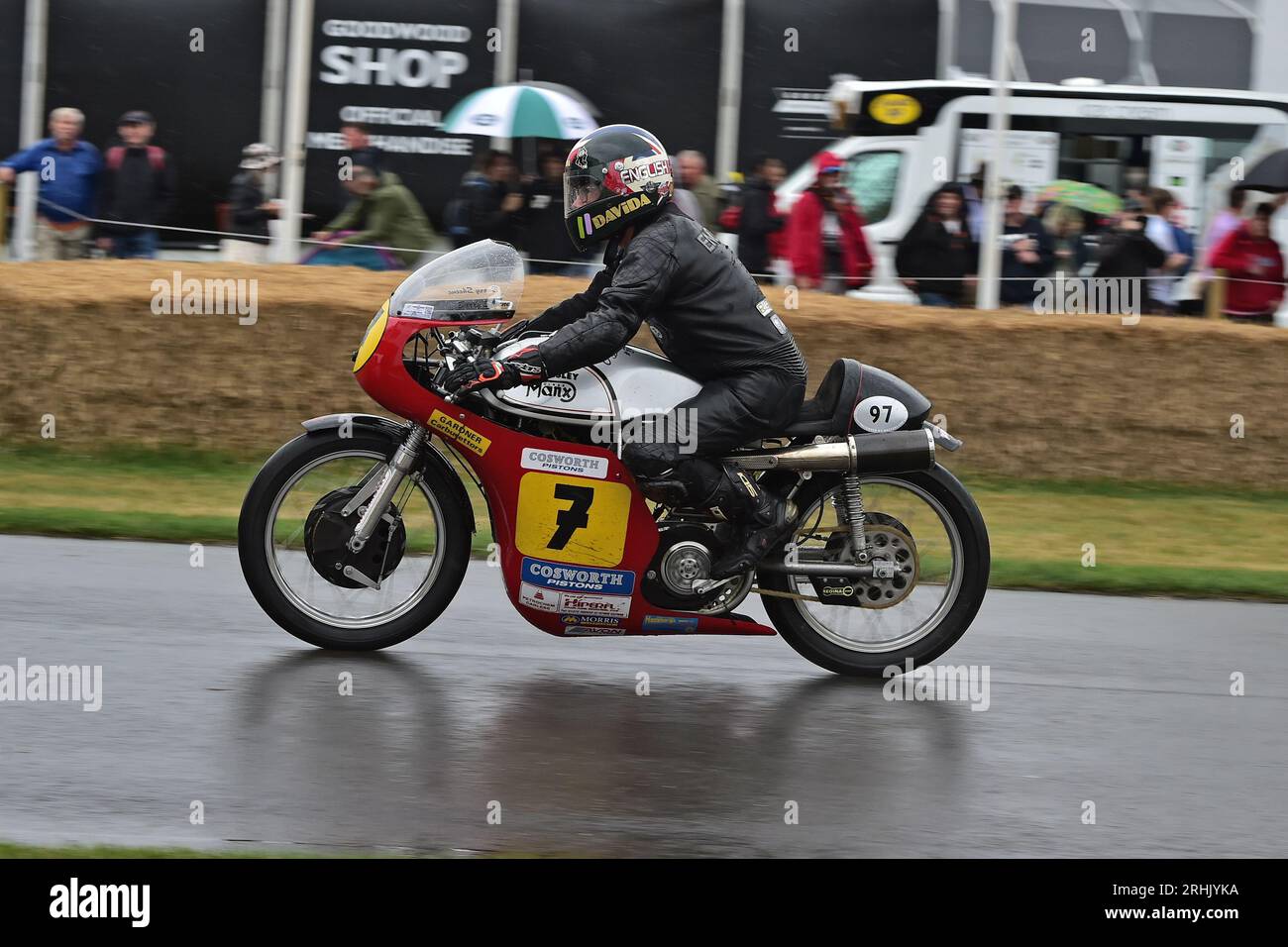 Glen English, Norton Manx 500cc, Goodwood 75, Return to Racing, a small ...