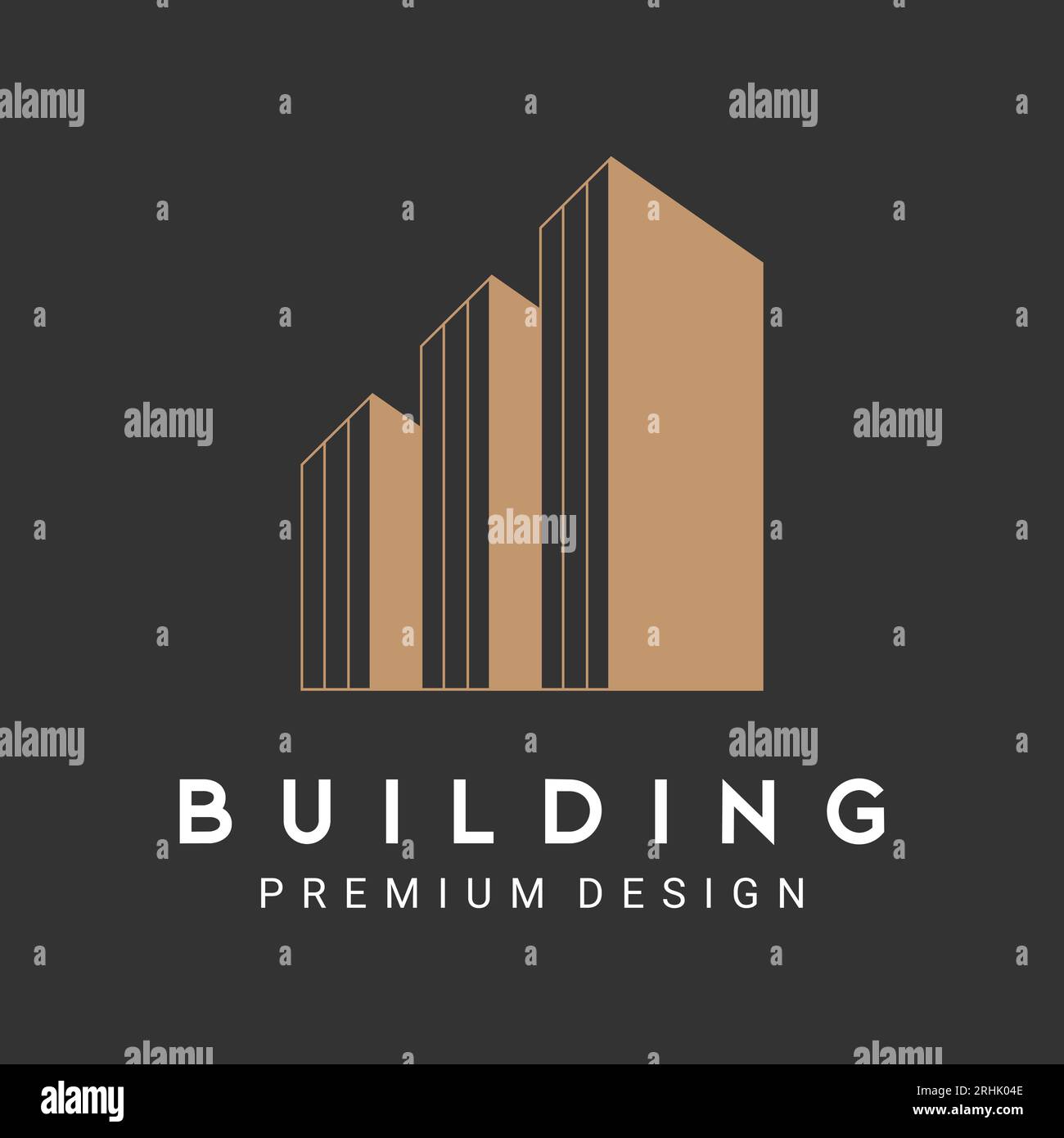 Skyline building property real Stock Vector Images - Alamy