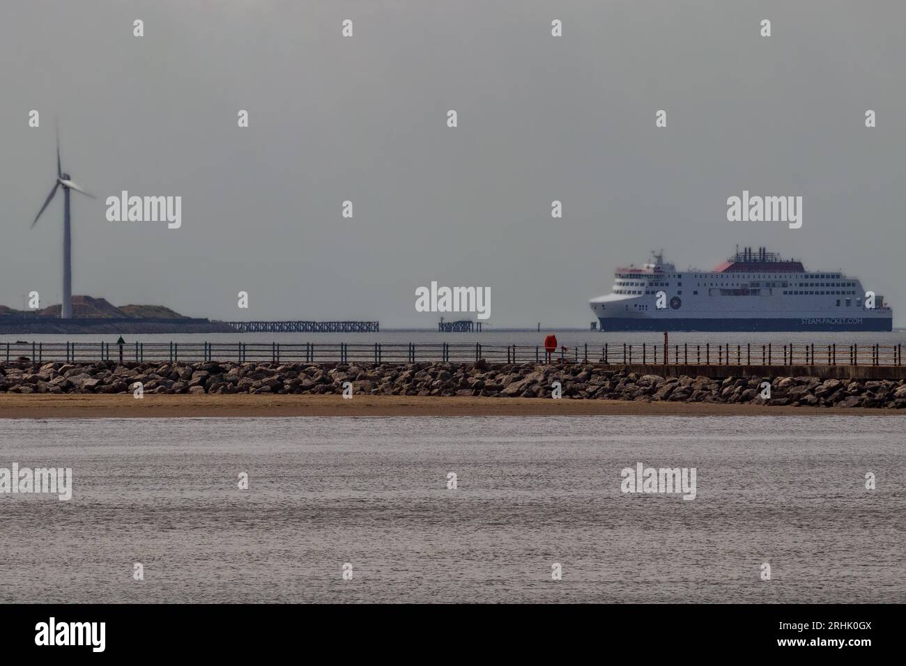 Heysham, Lancashire, United Kingdom 17th August 2023, The new Manxman ...