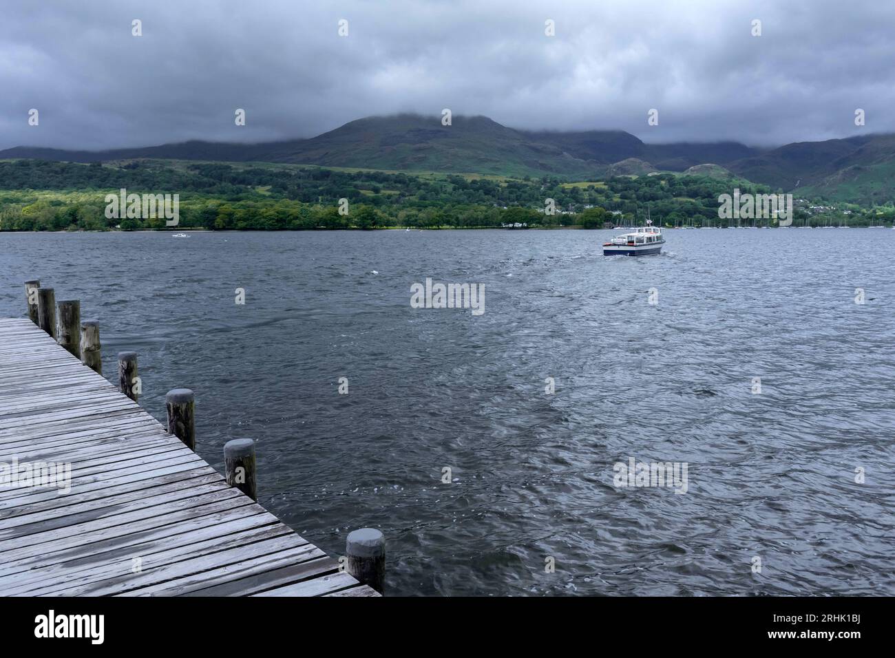 Coniston water boat trip hi-res stock photography and images - Alamy