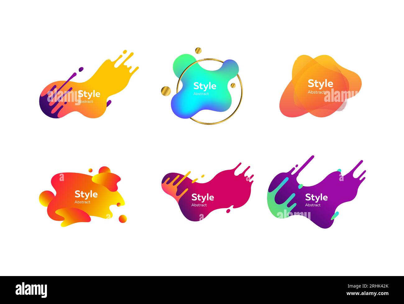 Modern abstract banners set Stock Vector Image & Art - Alamy