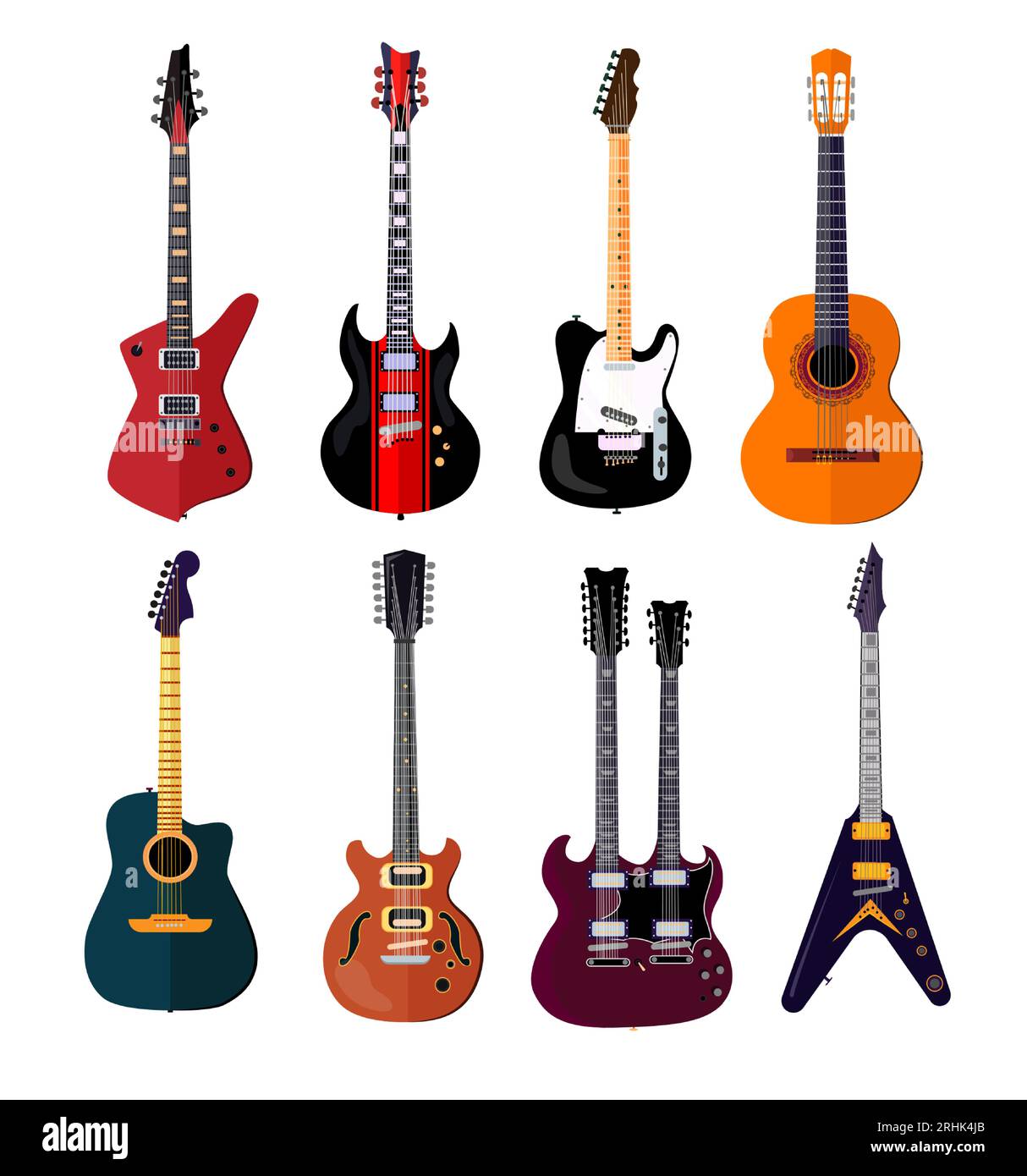 Resonator guitar Stock Vector Images - Alamy