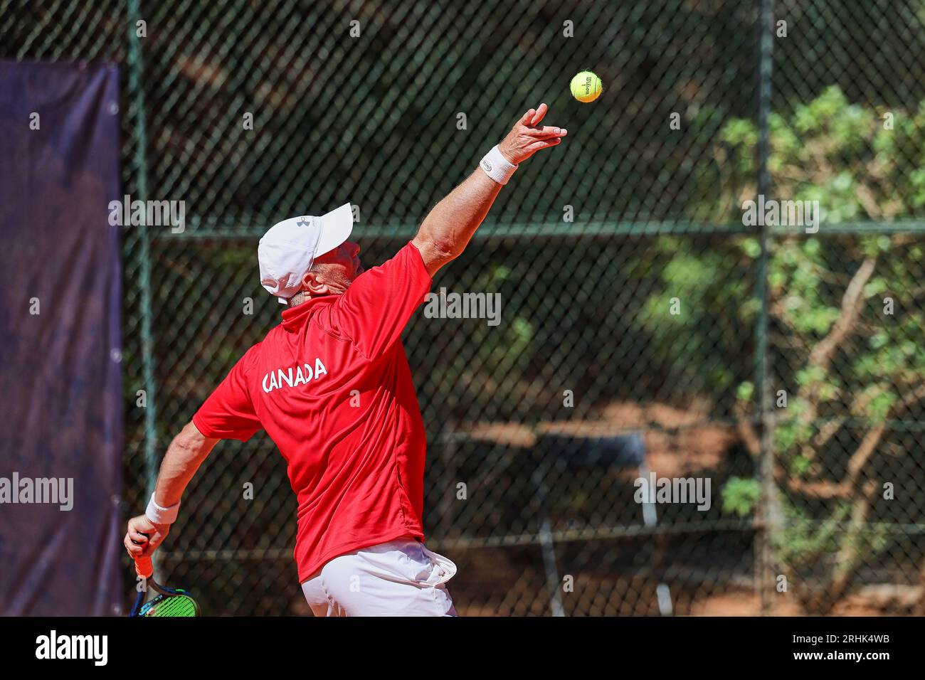 Lisbon, Lisbon, Portugal. 17th Aug, 2023. DavidÂ Defehr (CAN) in action ...