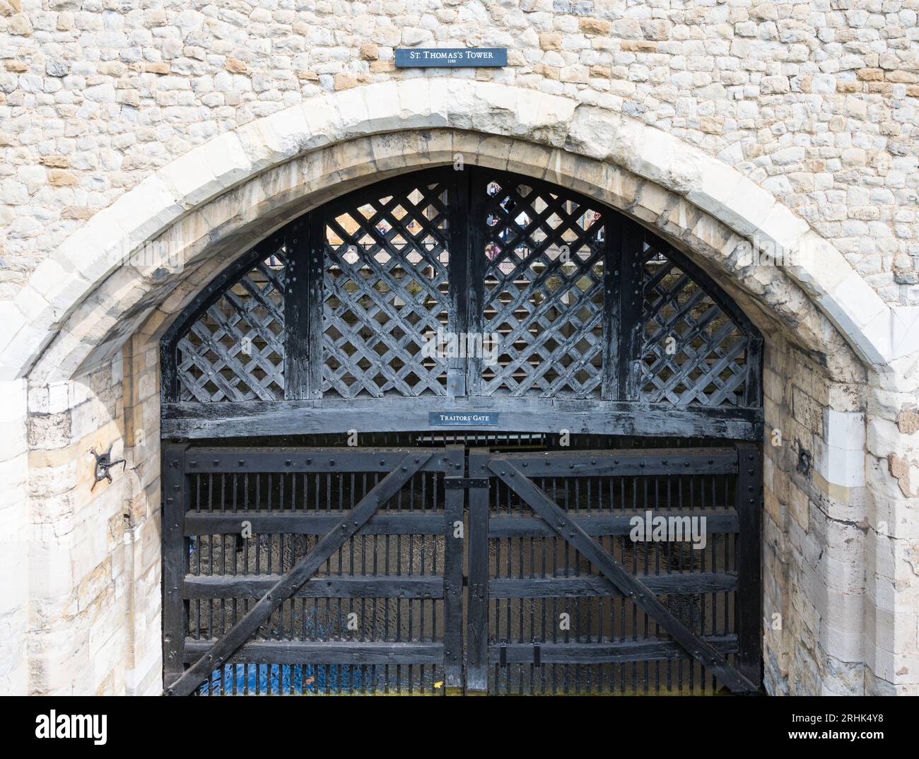 Traitors Gate An Entrance From The River Thames Through Which Prisoners Of The Tudors Arrived