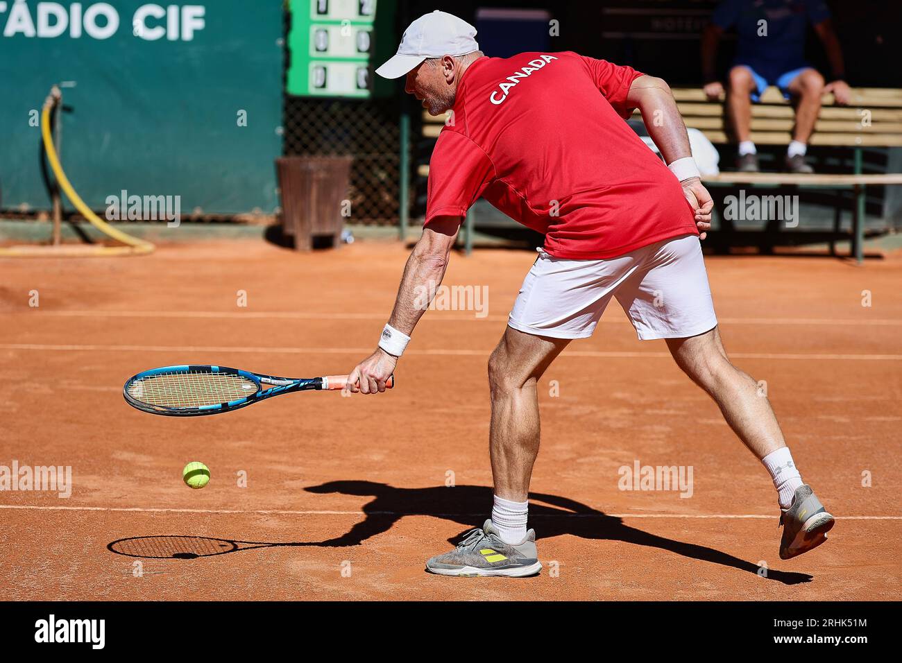 Lisbon, Lisbon, Portugal. 17th Aug, 2023. DavidÂ Defehr (CAN) in action ...