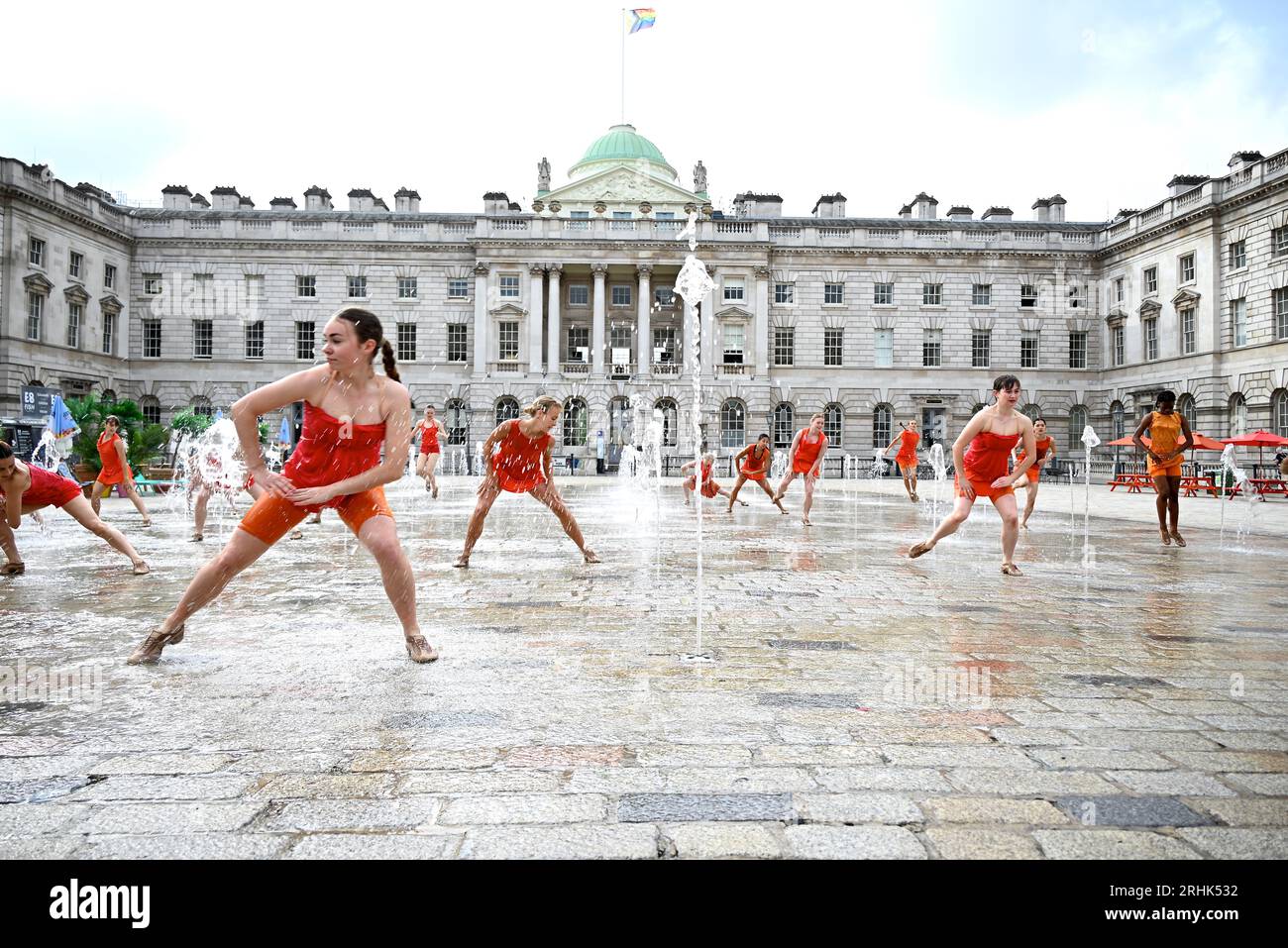 Dancers from Shobana Jeyasingh Dance rehearsing Counterpoint in the ...