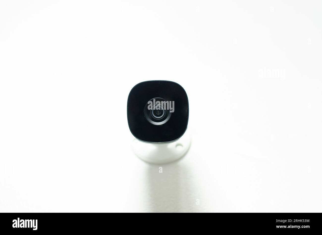 Close Up Of A White Security Camera Symbolizing The Importance Of