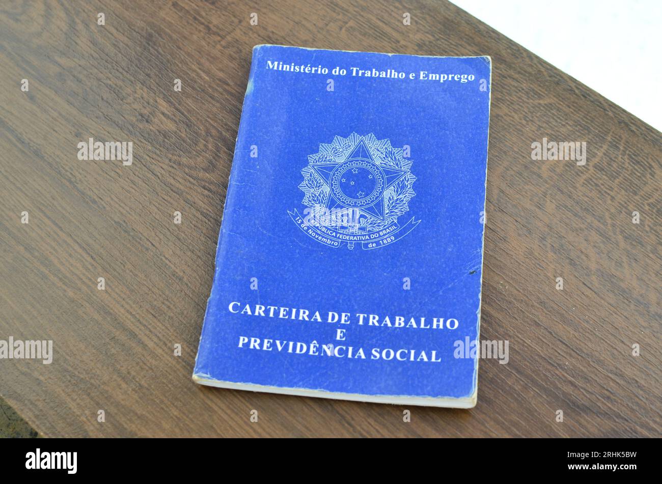 Brazil Work Card. Translation - Federative Republic of Brazil, Ministry ...
