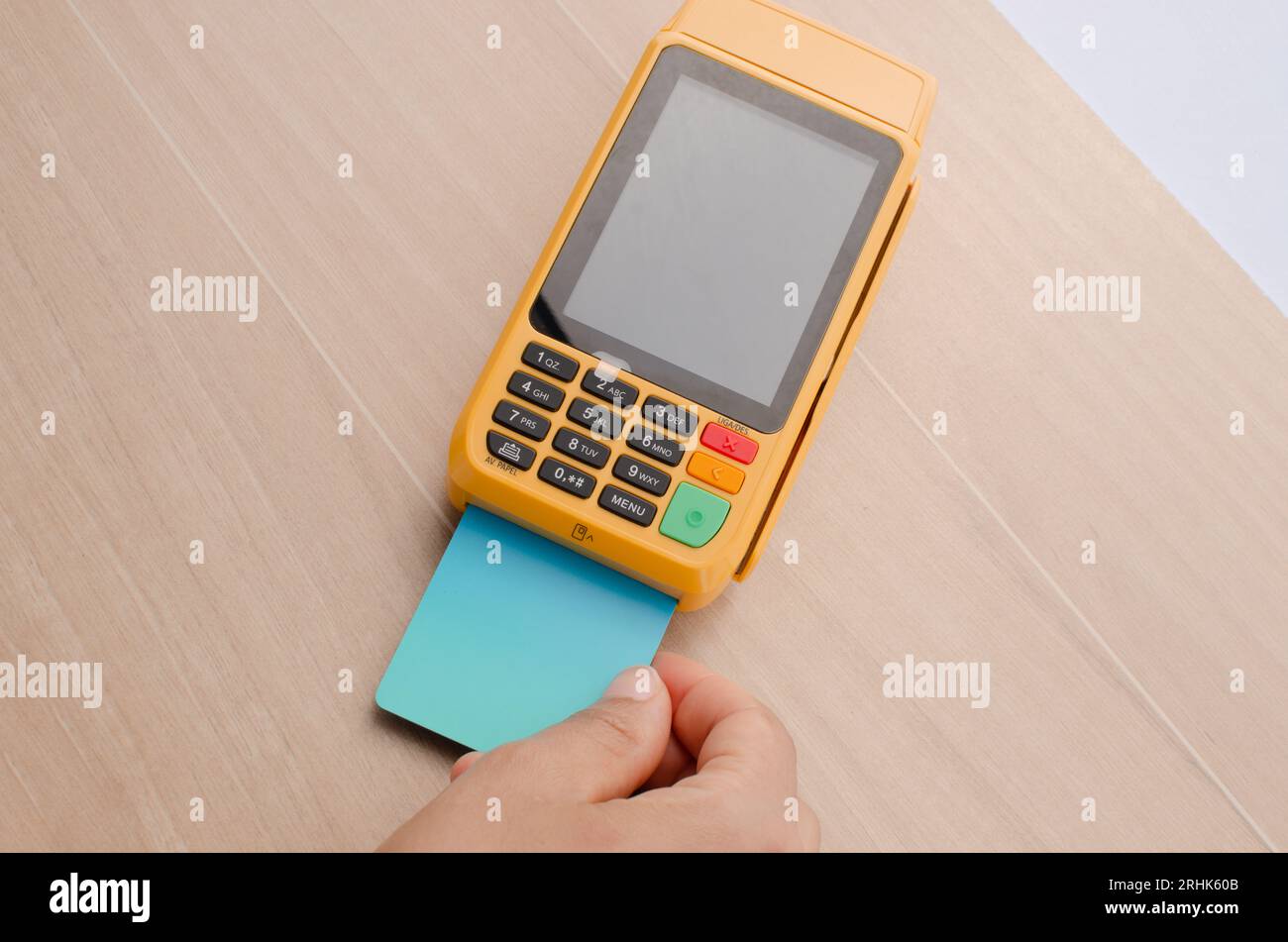 Handheld terminal hi-res stock photography and images - Alamy