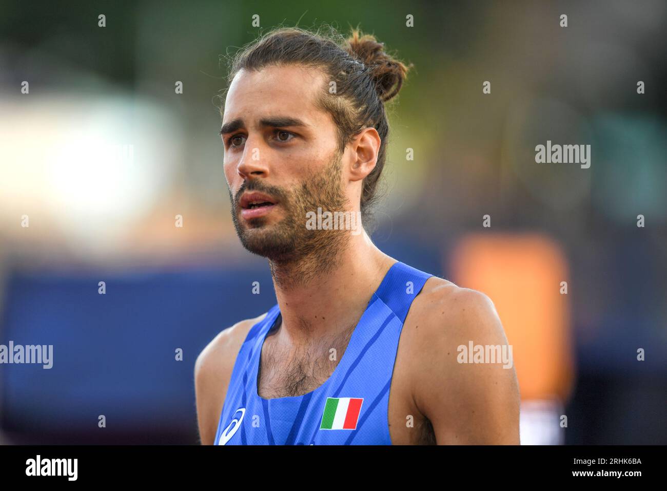 Gianmarco Tamberi (Italy). High Jump. European Championships Munich ...