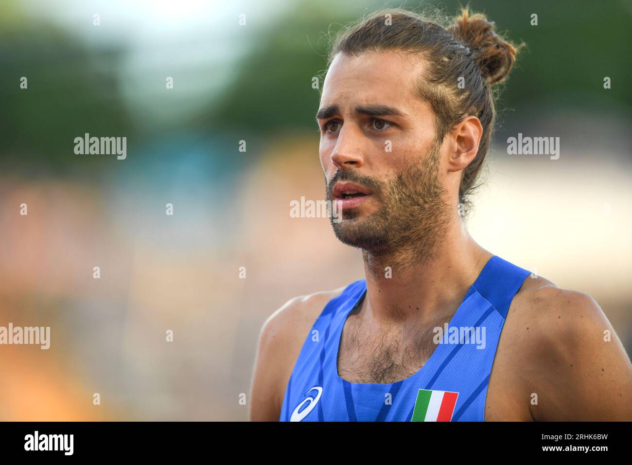 Gianmarco Tamberi (Italy). High Jump. European Championships Munich ...