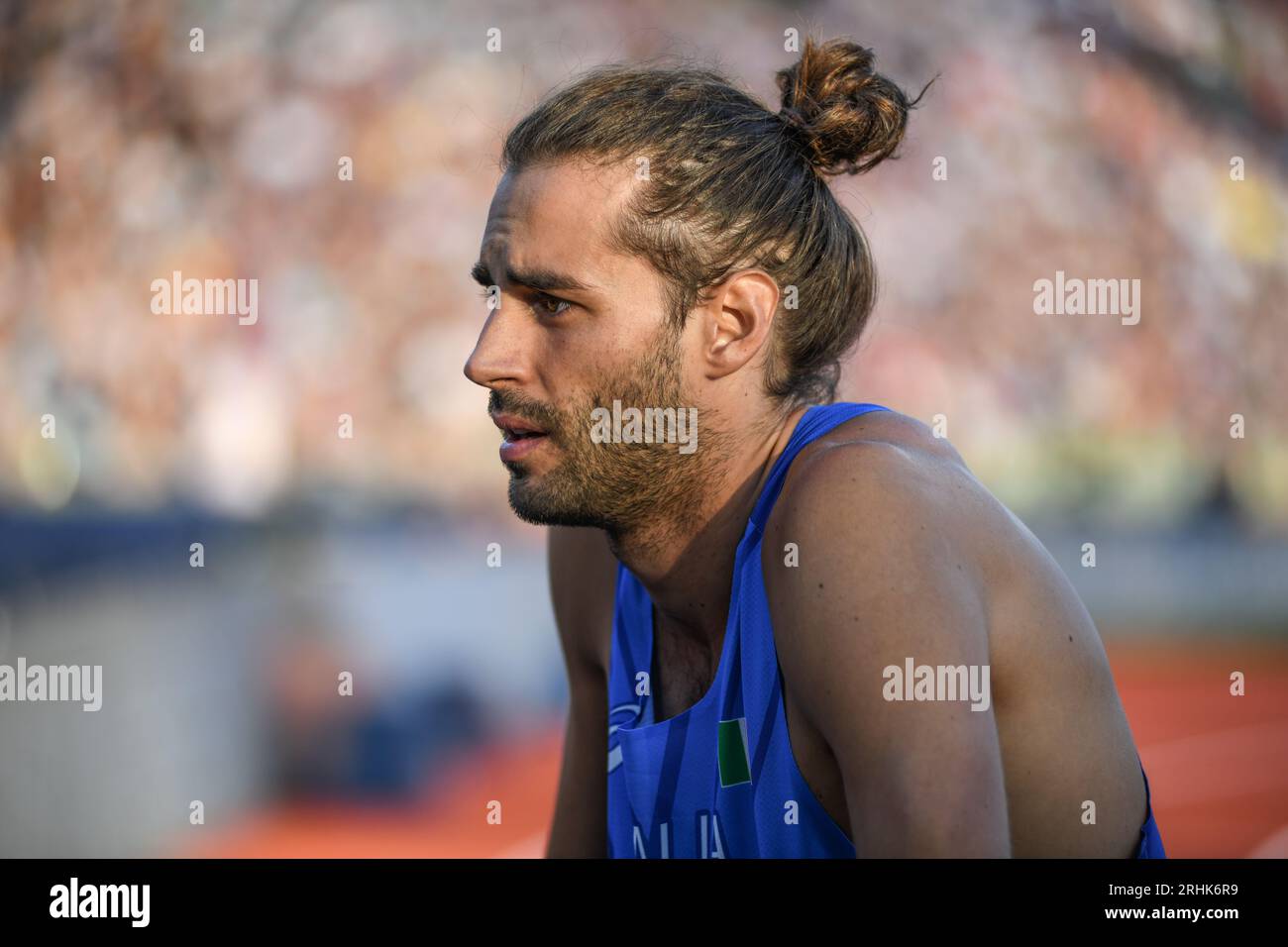 Gianmarco Tamberi (Italy). High Jump. European Championships Munich ...