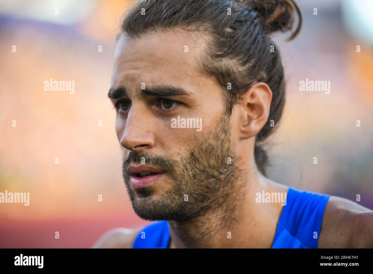 Gianmarco Tamberi (Italy). High Jump. European Championships Munich ...