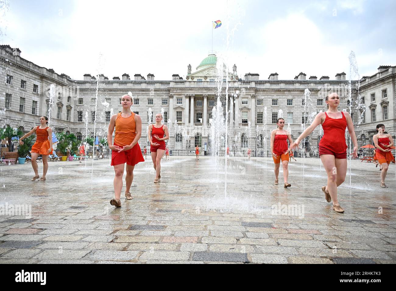 Dancers from Shobana Jeyasingh Dance rehearsing Counterpoint in the ...