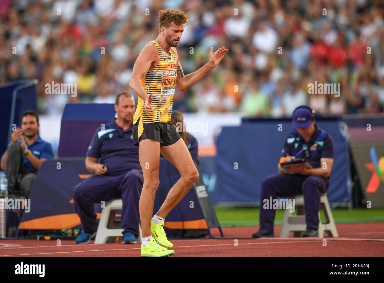 Jonas Wagner (Germany). High Jump. European Championships Munich 2022 ...