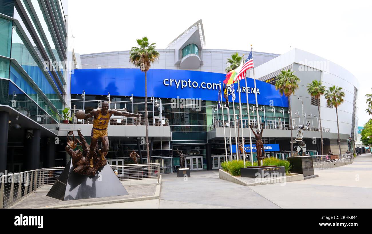 Los Angeles, California: crypto.com Arena (known as Staples Center ...