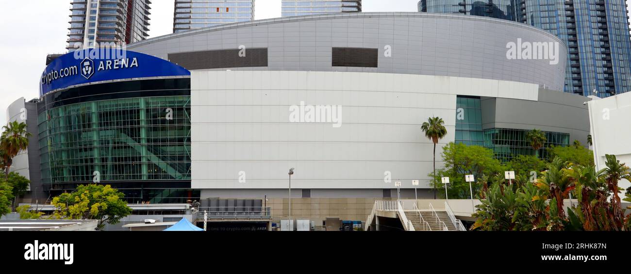 Los Angeles, California: crypto.com Arena (known as Staples Center ...