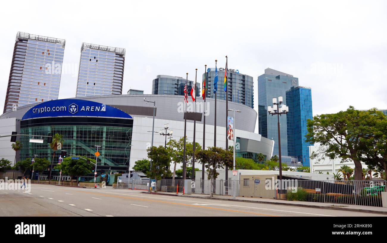 Los Angeles, California: crypto.com Arena (known as Staples Center ...