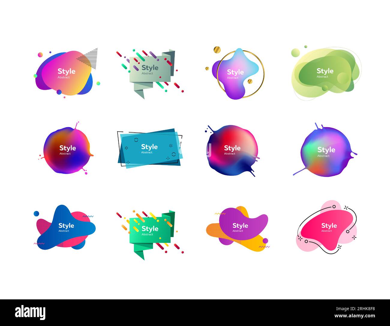 Modern creative banners set Stock Vector Image & Art - Alamy