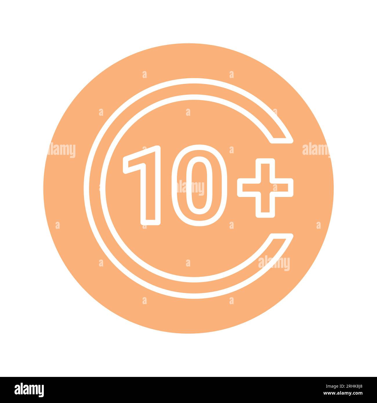 9 10 age kid Stock Vector Images - Alamy