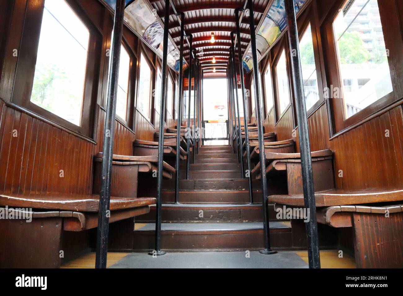 Los Angeles, California: Angels Flight, the historic funicular railway ...