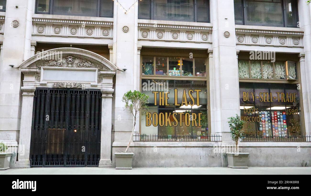 Los Angeles, California: THE LAST BOOKSTORE, the new and used bookstore ...