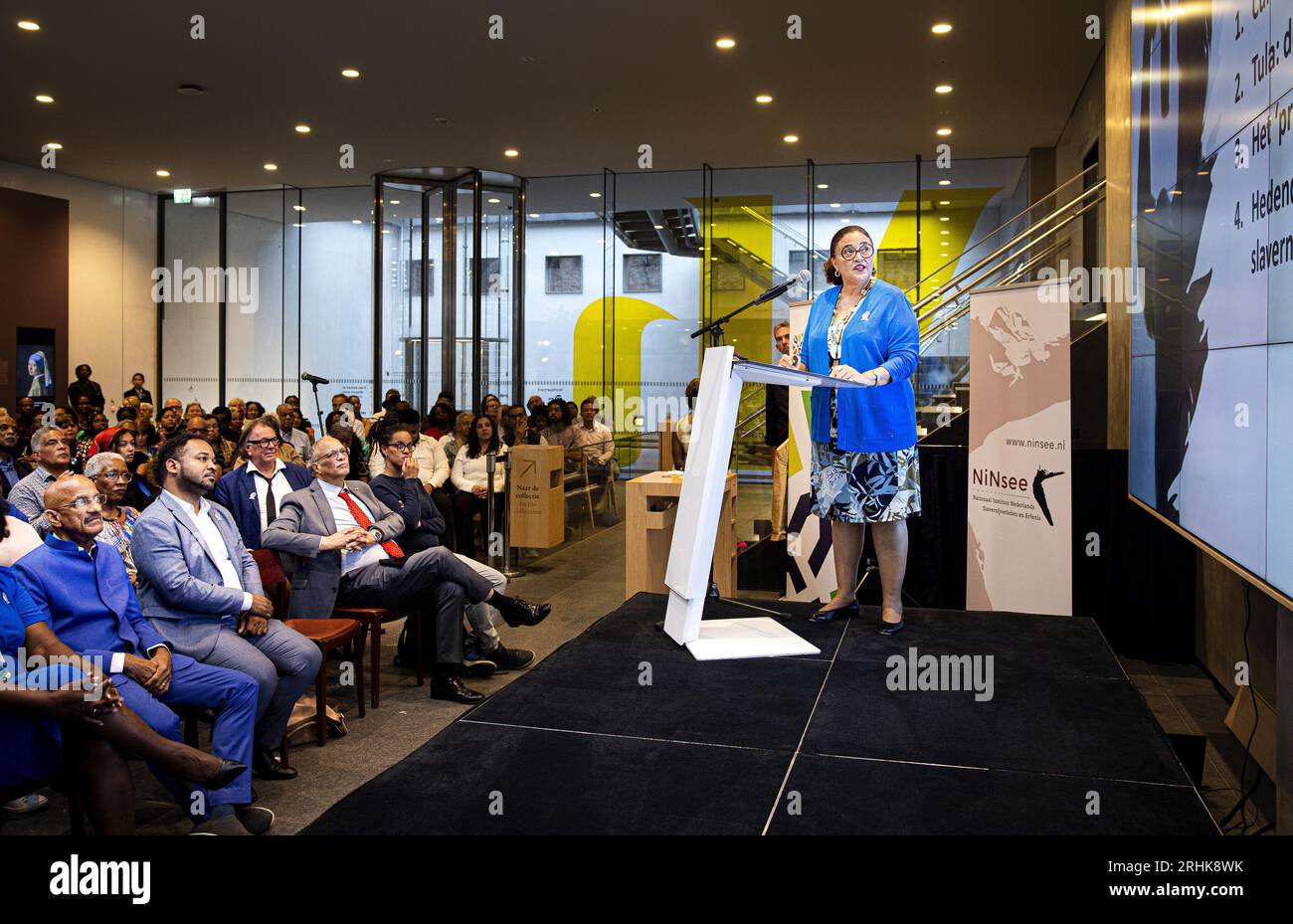 THE HAGUE - Suzy Römer during the Tula Lecture of the National ...