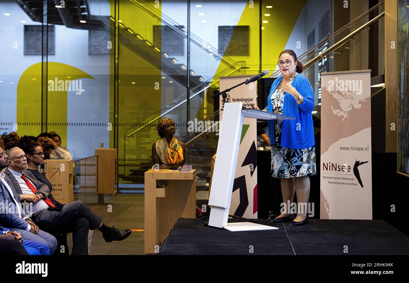THE HAGUE - Suzy Römer during the Tula Lecture of the National ...
