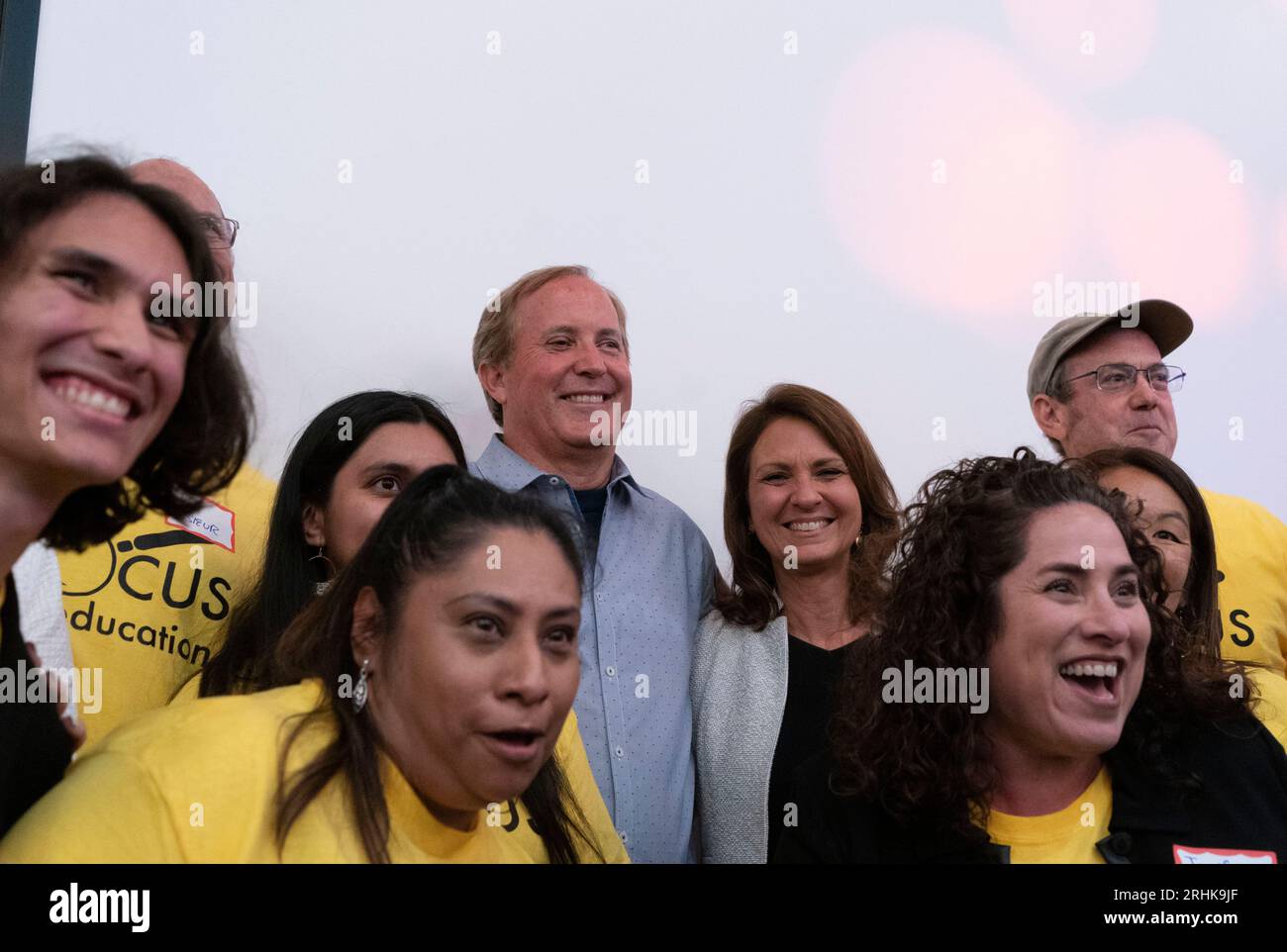 Former Texas Attorney General KEN PAXTON with his wife, State Sen ...