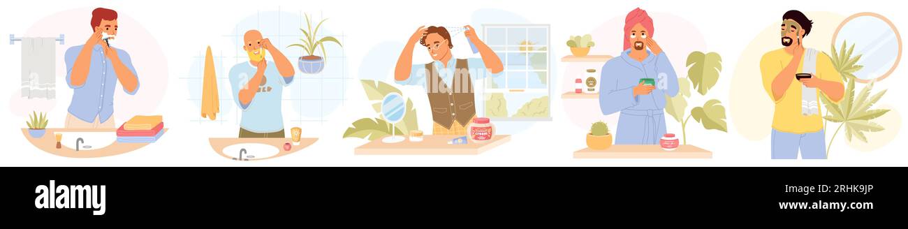 Foam procedure Stock Vector Images - Alamy