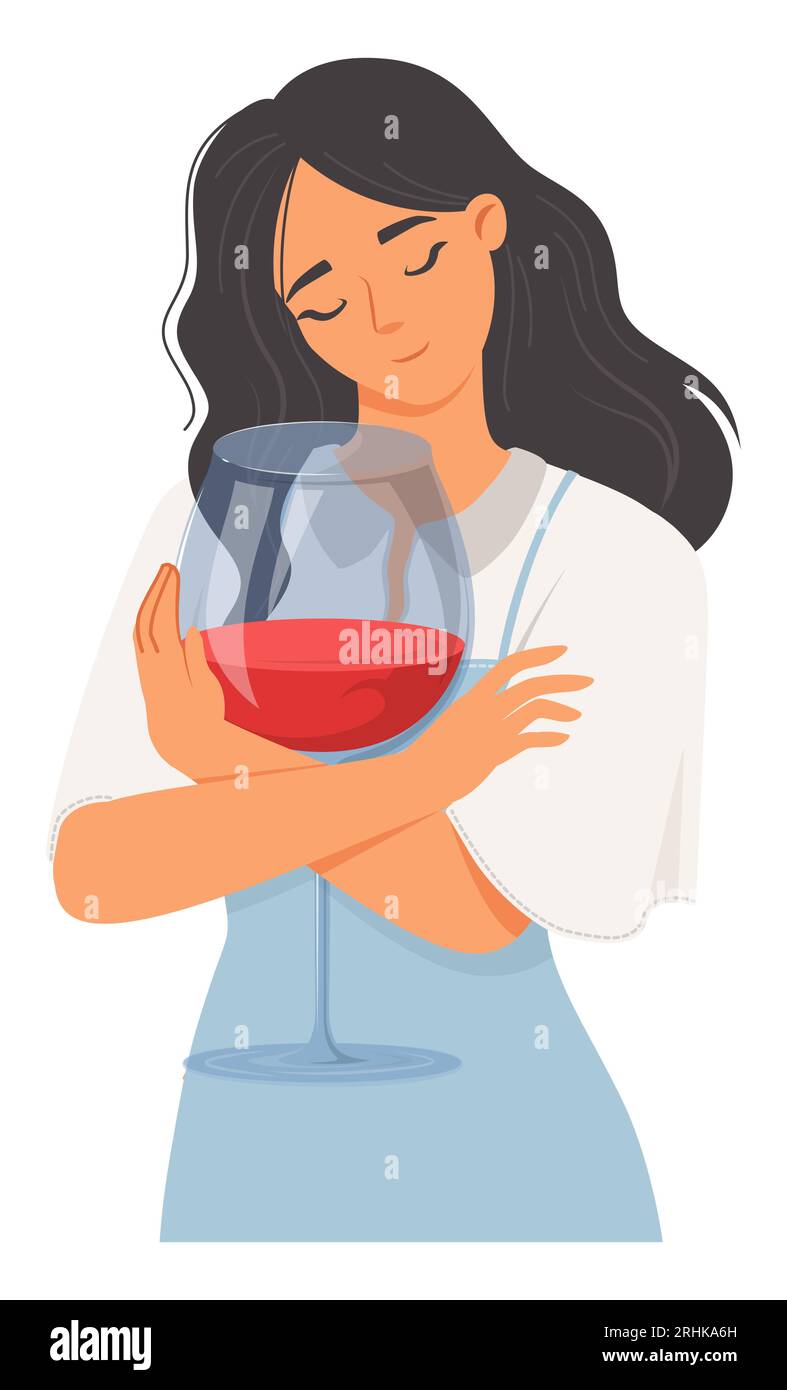 Lady red wine Stock Vector Images - Alamy Lady red wine Stock Vector Images - Alamy