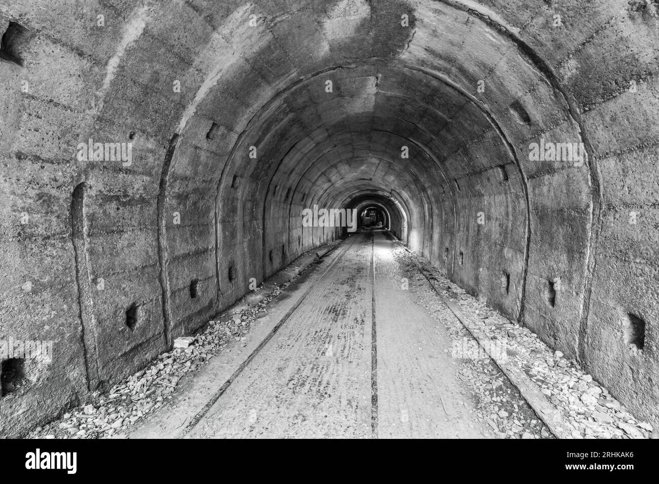 historic mining tunnel Stock Photo - Alamy