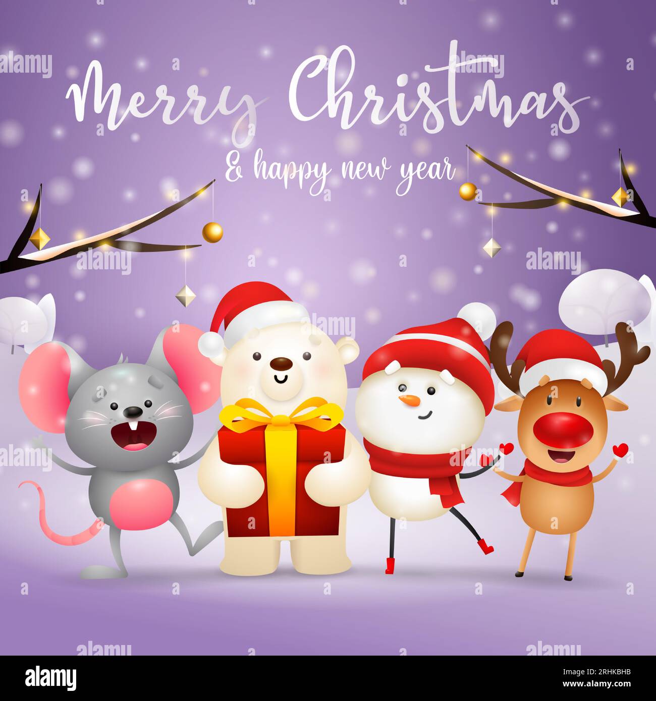 Reindeer mouse Stock Vector Images - Alamy