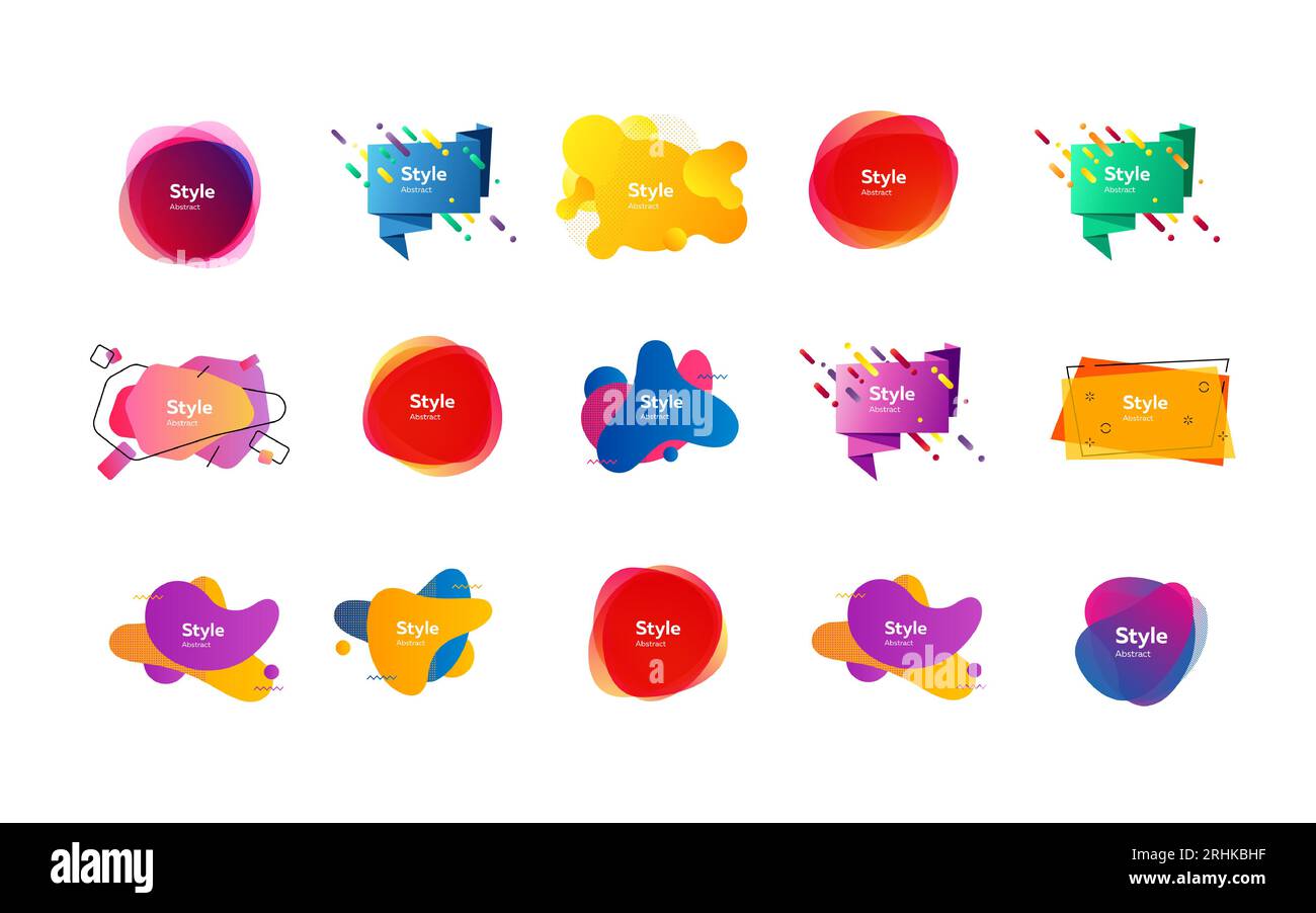 Collection of minimal modern badges Stock Vector Image & Art - Alamy