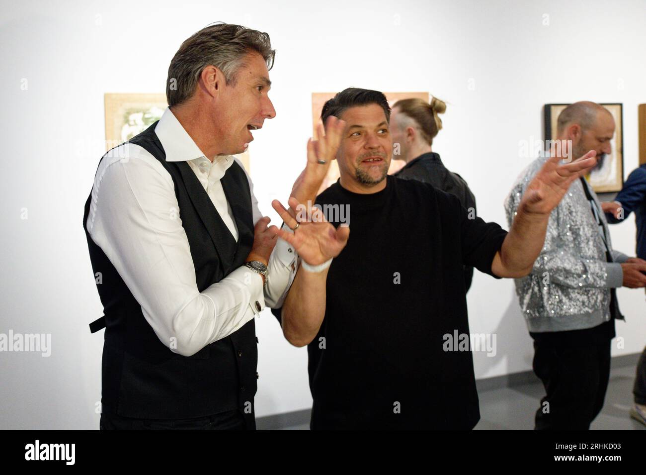 Duesseldorf, Germany. 17th Aug, 2023. Former tennis star Michael Stich ...