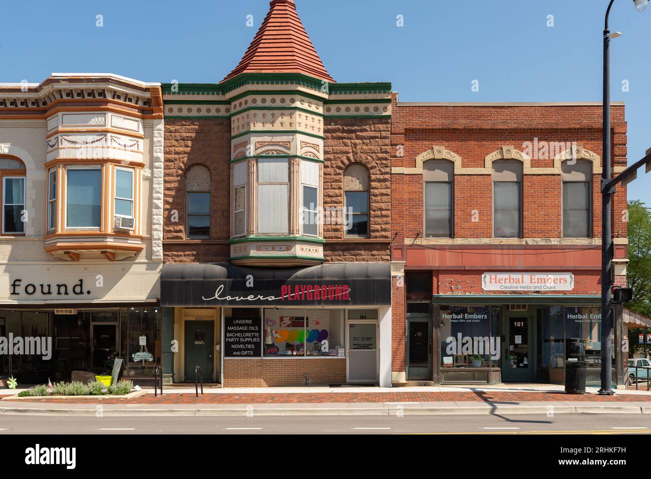 DeKalb, Illinois - United States - August 15th, 2023: Exterior of ...