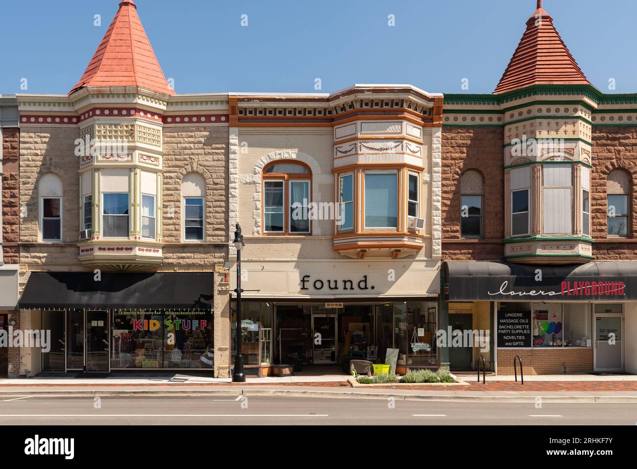 DeKalb, Illinois - United States - August 15th, 2023: Exterior of ...