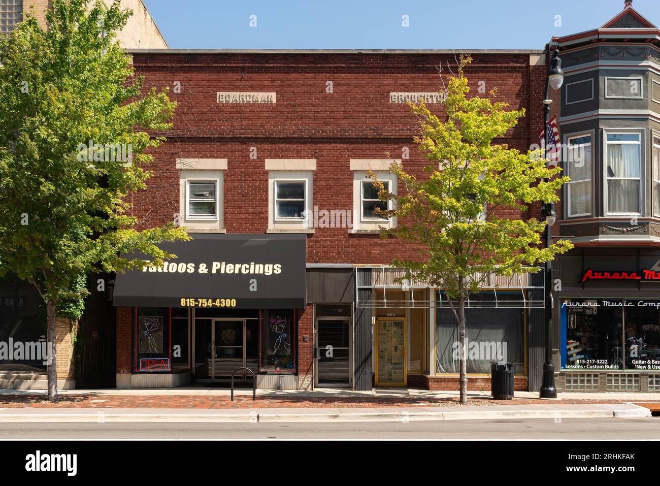 DeKalb, Illinois - United States - August 15th, 2023: Exterior of ...